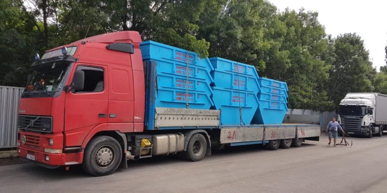 Извозване на строителни отпадъци контейнери под наем извозване на